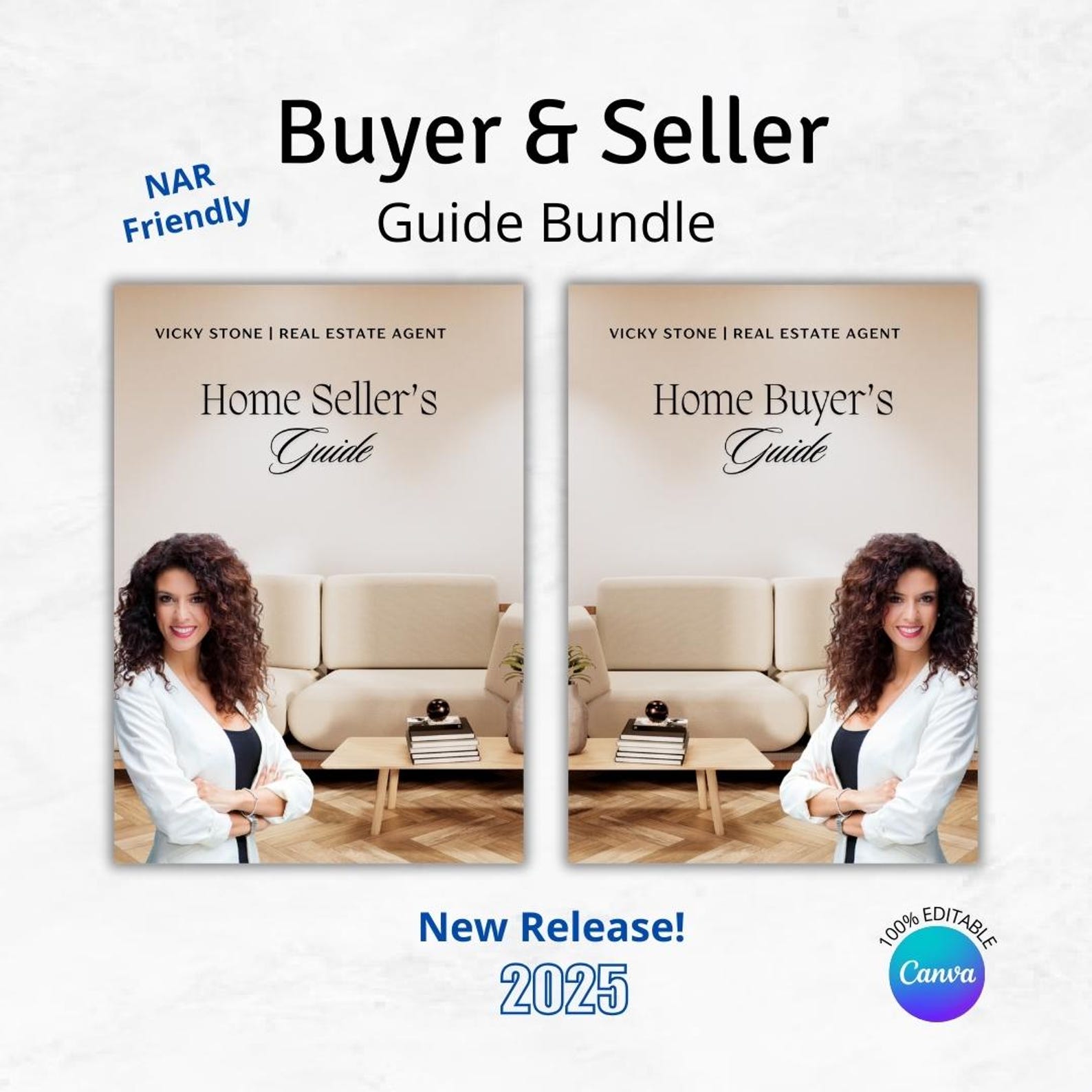 Buyer and Seller Guide Bundle - Canva Editable Template - Etsy