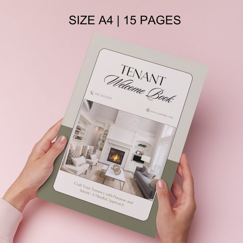Editable Tenant Welcome Packet | Canva Pre-written Template - Etsy