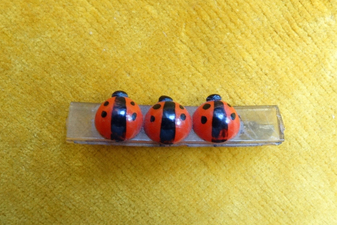 Vintage Ladybird Brooch/art Deco Lady Bug Pin/bug Brooch/1930s - Etsy