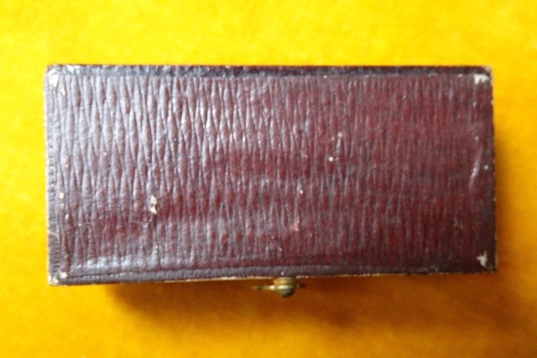 Antique Jewellery Display Box/brooch Box/brown & Gold Display Box/stage ...