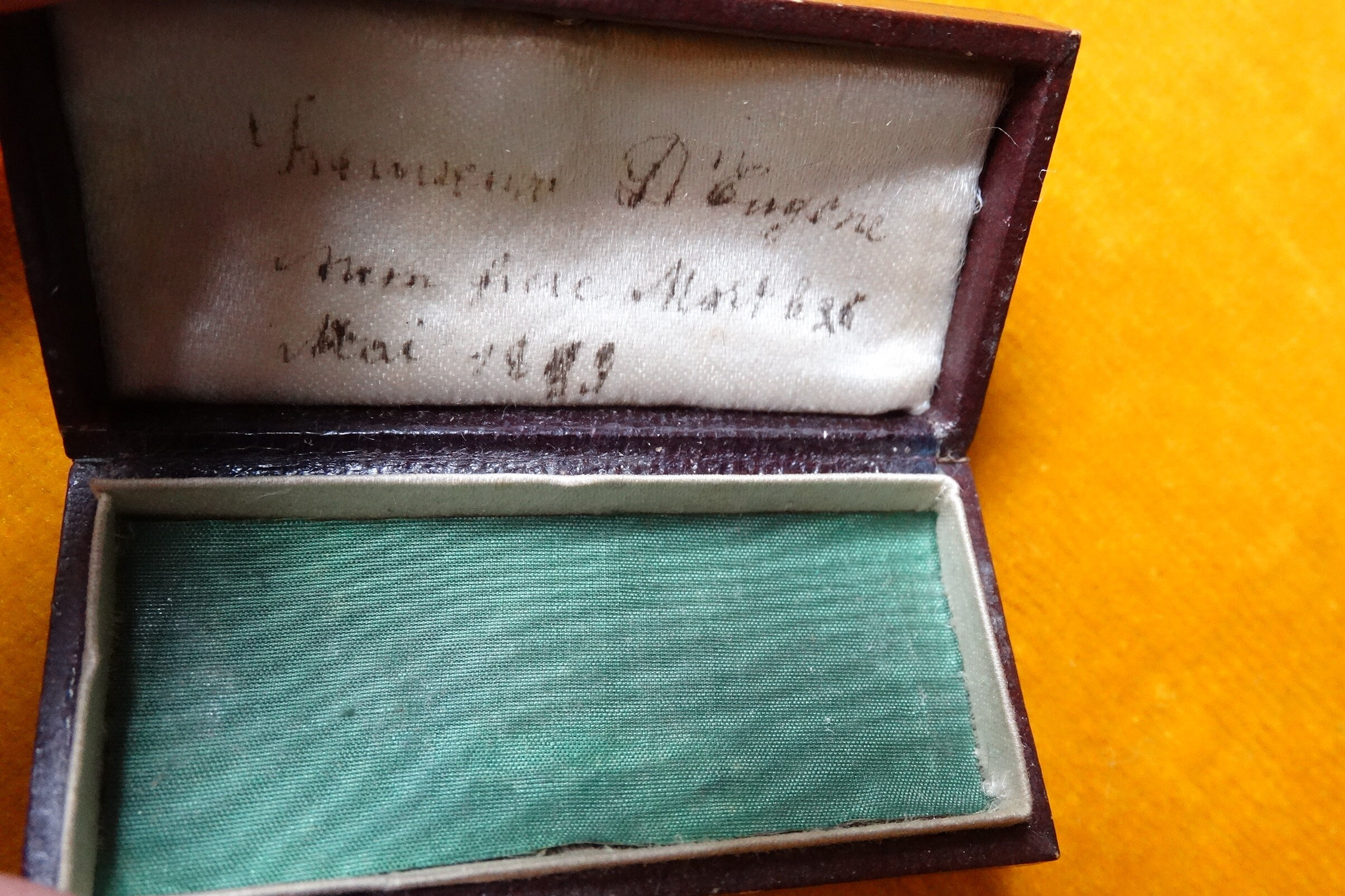 Antique Jewellery Display Box/brooch Box/brown & Gold Display Box/stage ...