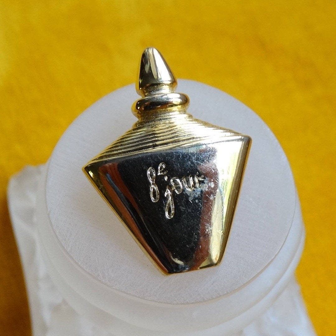 Miniature Yves Rocher Bottle Brooch/vintage Perfume Brooch/french ...