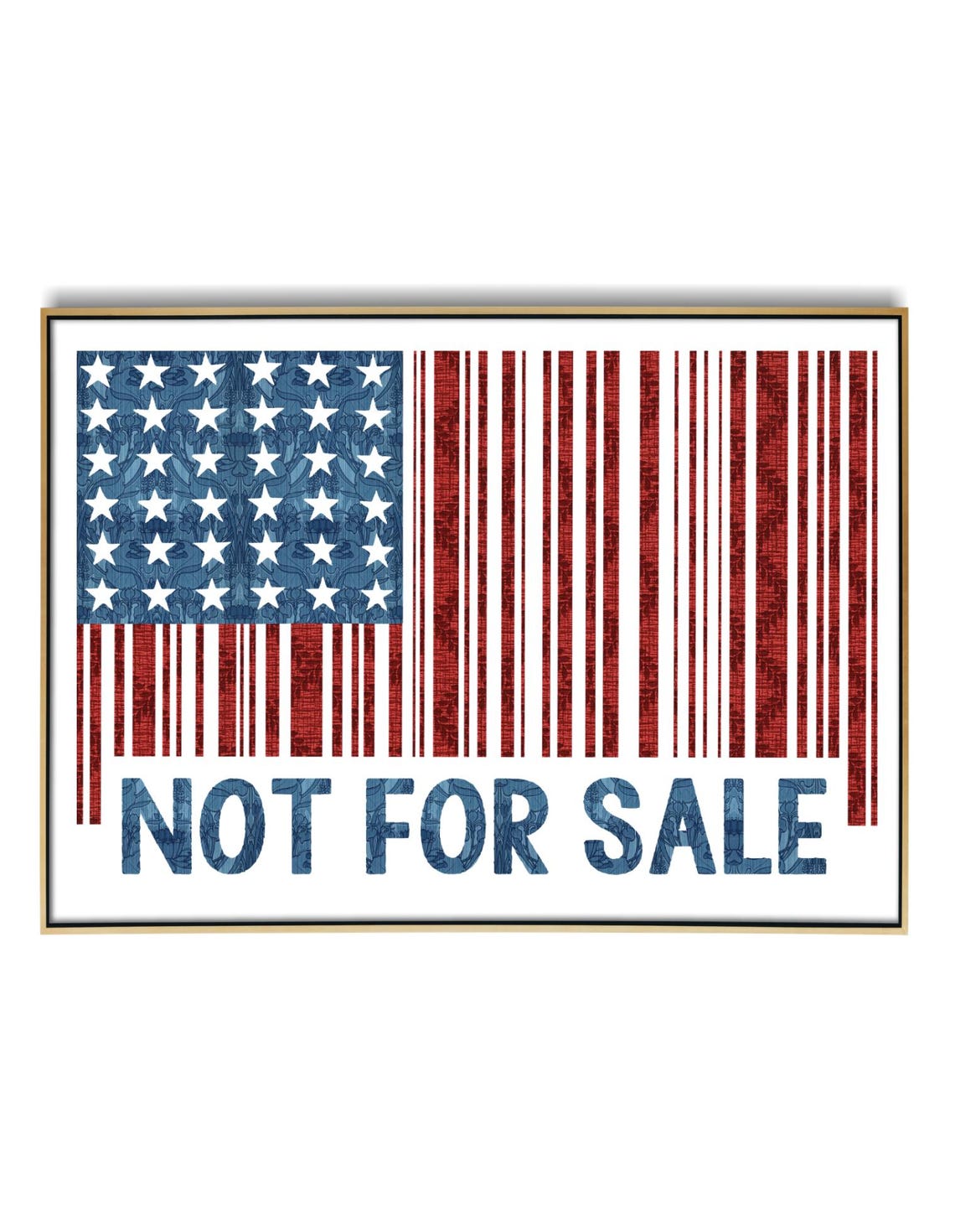 American Flag, USA Flag Art, Unique American Flag Poster, Americana ...