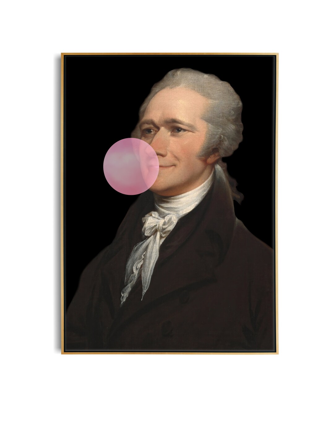Alexander Hamilton Poster,funny President Decor,funny Home Decor, Funny ...