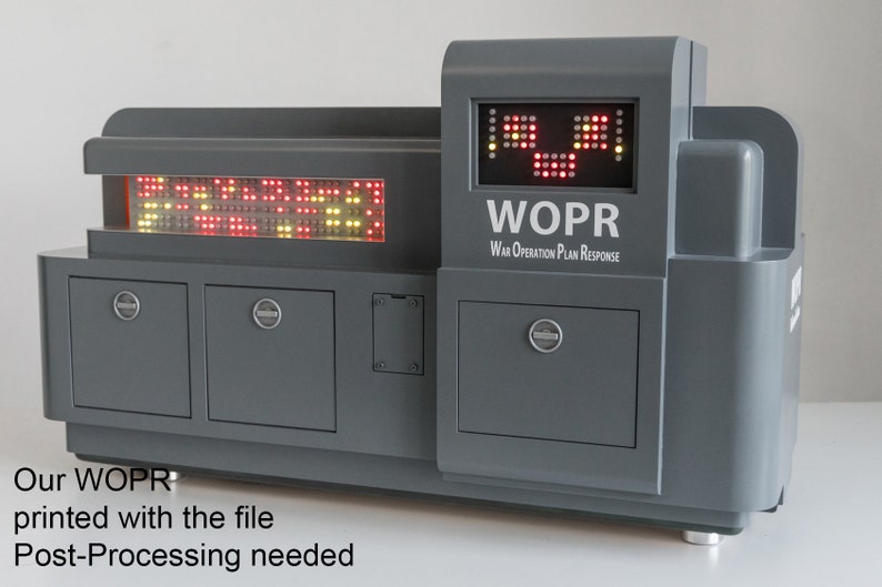 Wargames WOPR 3D Model - Etsy