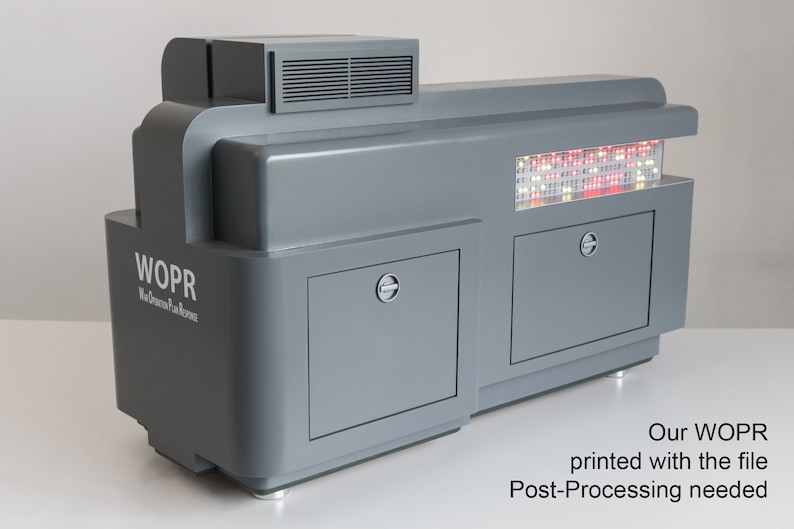 Wargames WOPR 3D Model - Etsy
