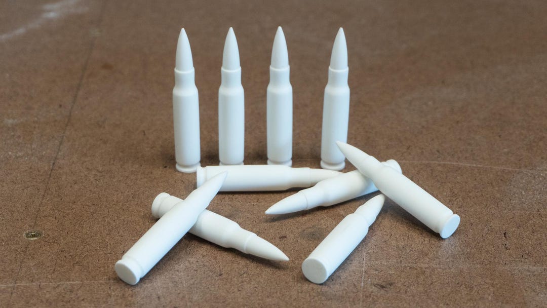 Toy Rifle Bullets, Plastic Resin Cast - Etsy
