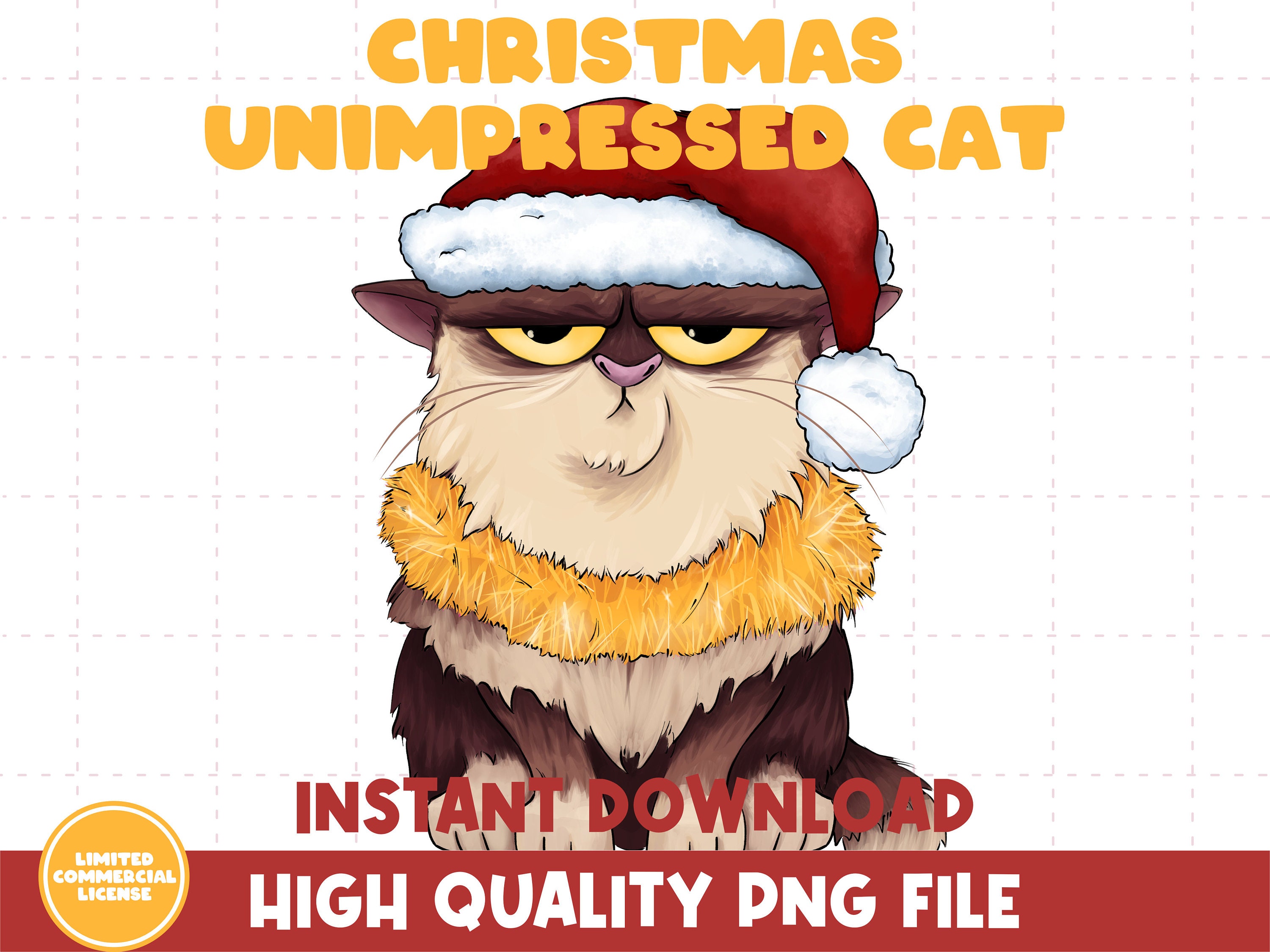 Grumpy Cat Meme Christmas Santa