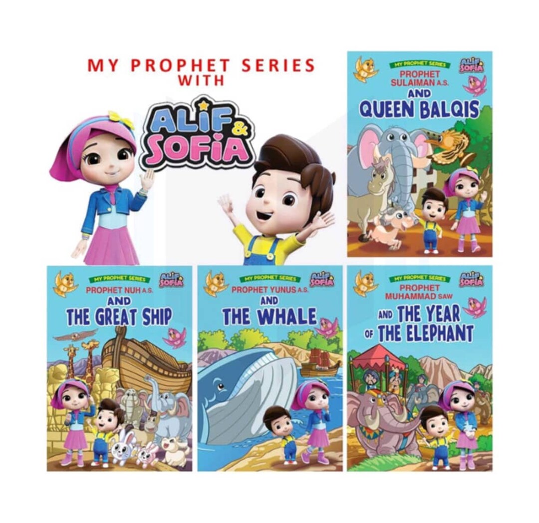 My Prophet Series Alif & Sofia English Islamic History Book - Etsy