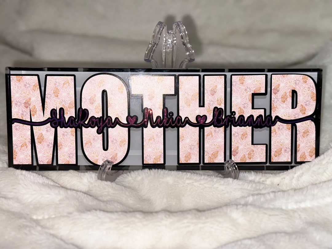 Mother’s Day Glass Tiles - Etsy