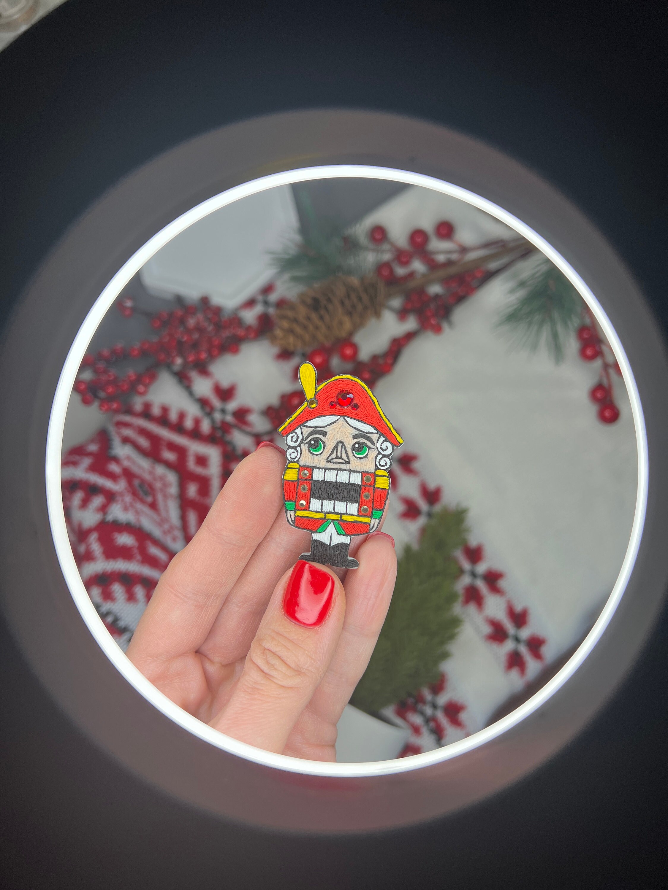 Nutcracker Brooch Made of Polymer Clay Brooch for Coat and - Etsy