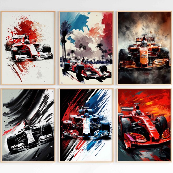 Formula 1 Prints - Etsy