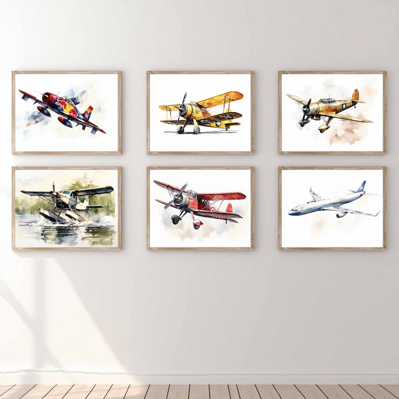Airplane Print - Etsy