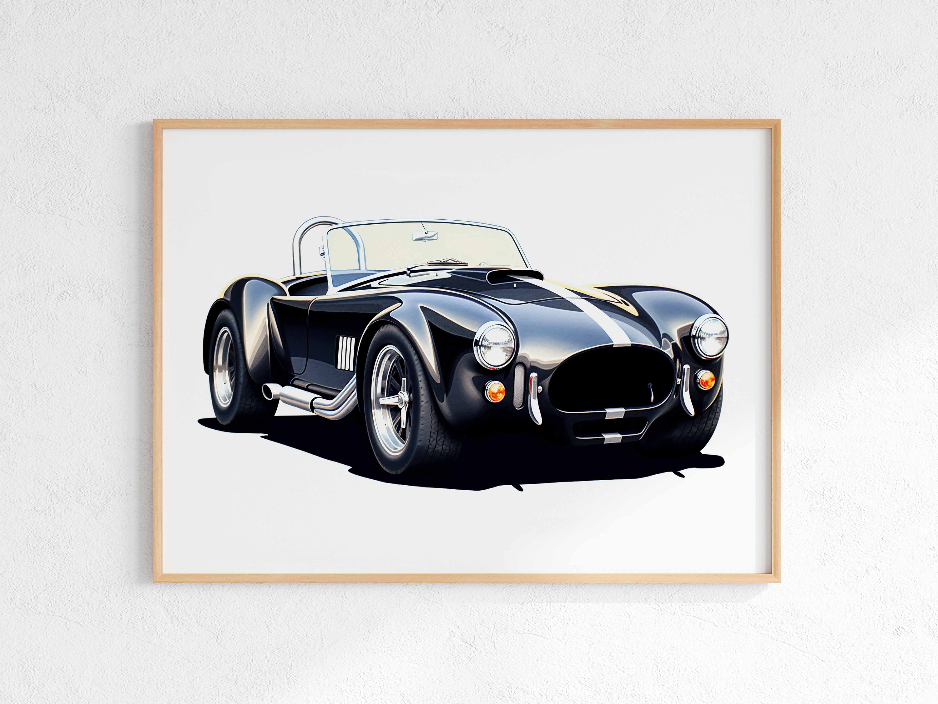Classic Car Prints Vintage Car Printable Artwork 6 Muscle Car - Etsy Canada