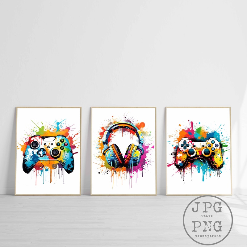 Gaming Prints - Etsy