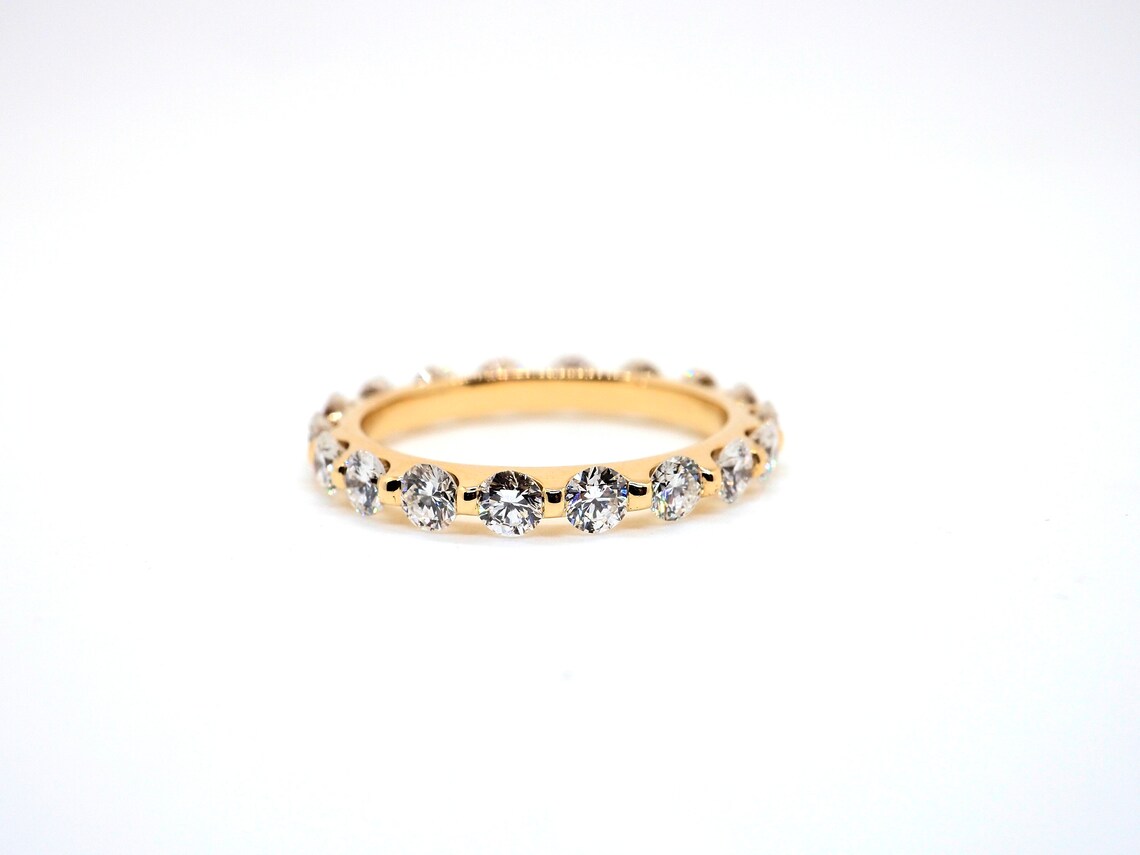 Chopard Ring / Exclusive Diamond Eternity Engagement Wedding 18 K Gold ...