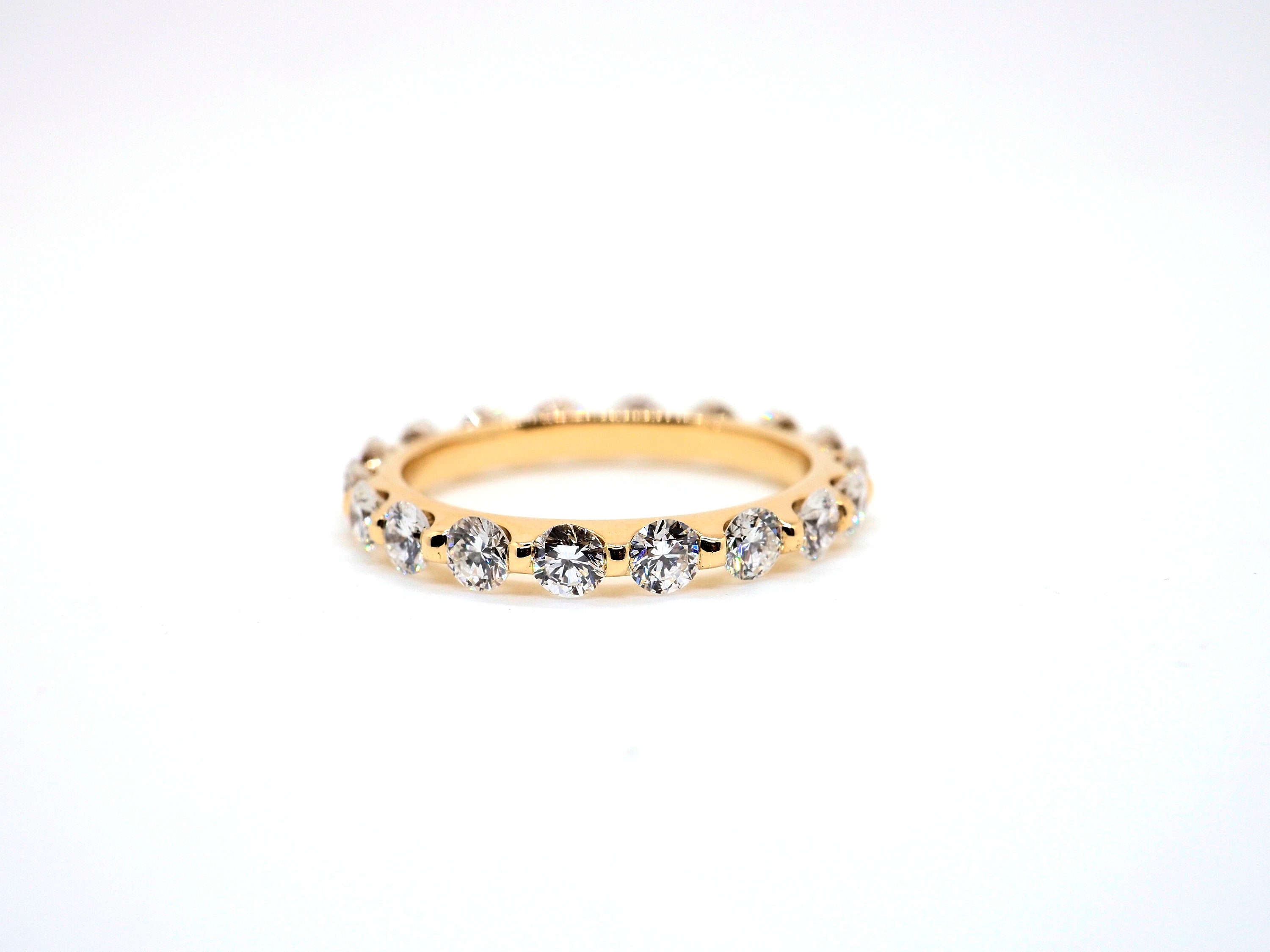 Chopard Ring / Exclusive Diamond Eternity Engagement Wedding 18 K Gold ...