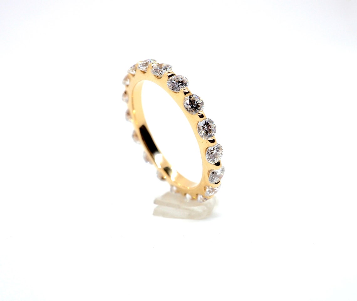 Chopard Ring / Exclusive Diamond Eternity Engagement Wedding 18 K Gold ...