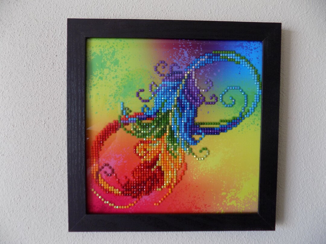 Diamond Dotz Infinity Symbol Art: Feather Design (8x8) - Etsy