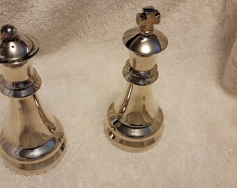 Chess Salt and Pepper Shakers - Etsy