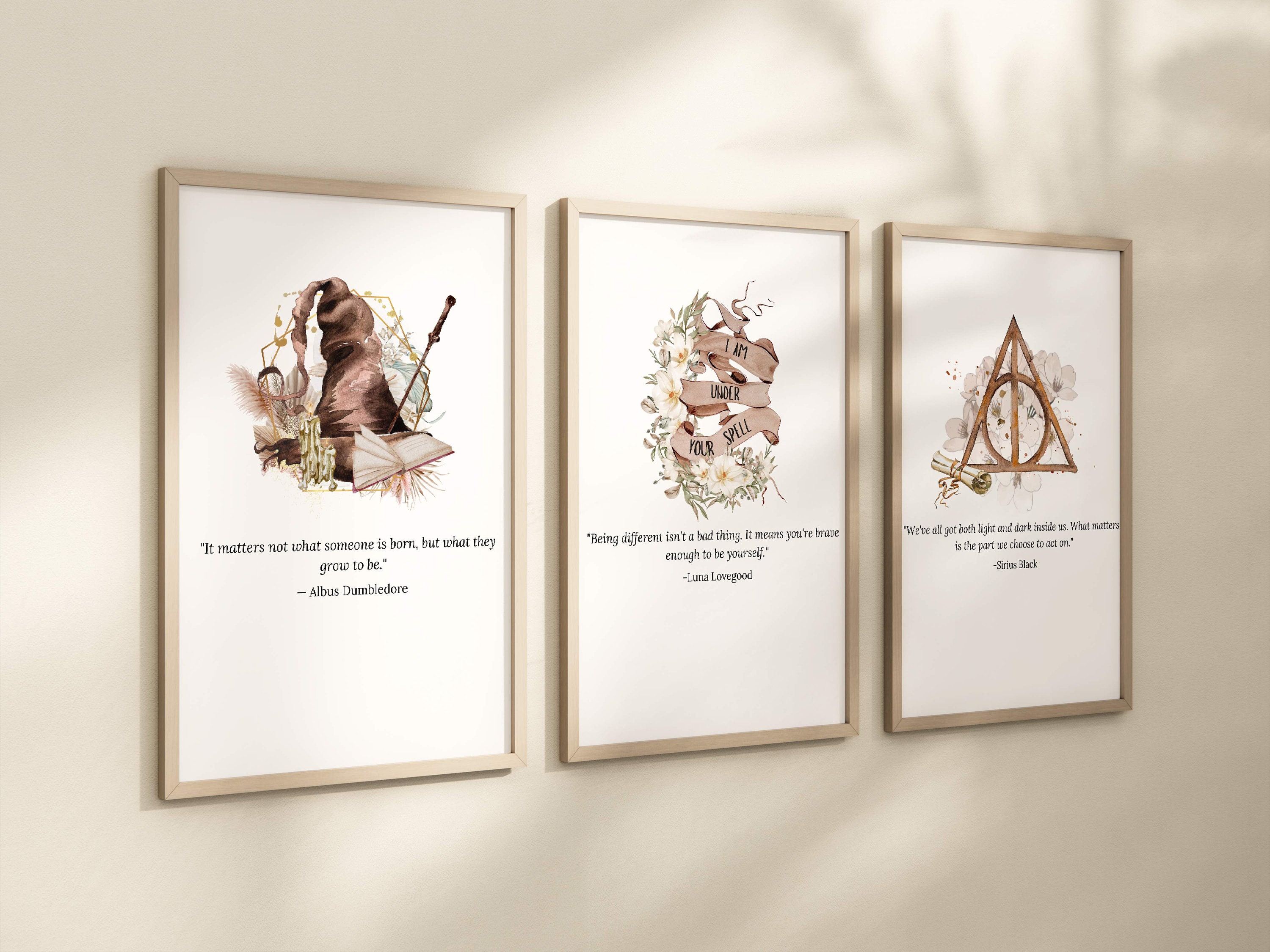 Wizard Nursery Wizard Wall Decor Wizard Poster Wizarding - Etsy