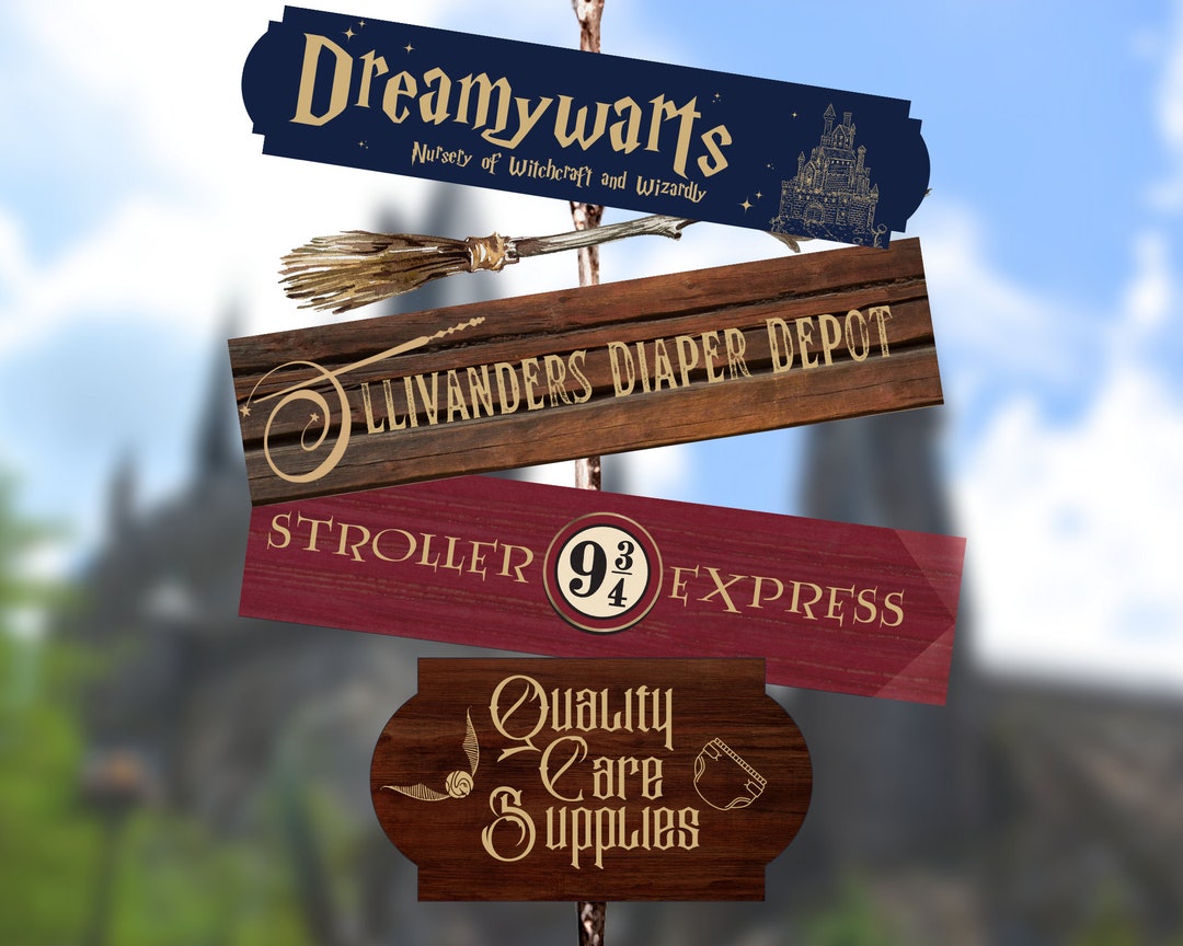 Wizard Baby Shower Sign, Wizard Sign, Baby Shower Sign, Magic School ...