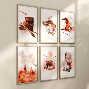 Wizard Poster, Wizard Print, Wizarding Nursery Decor, Magical Nursery ...