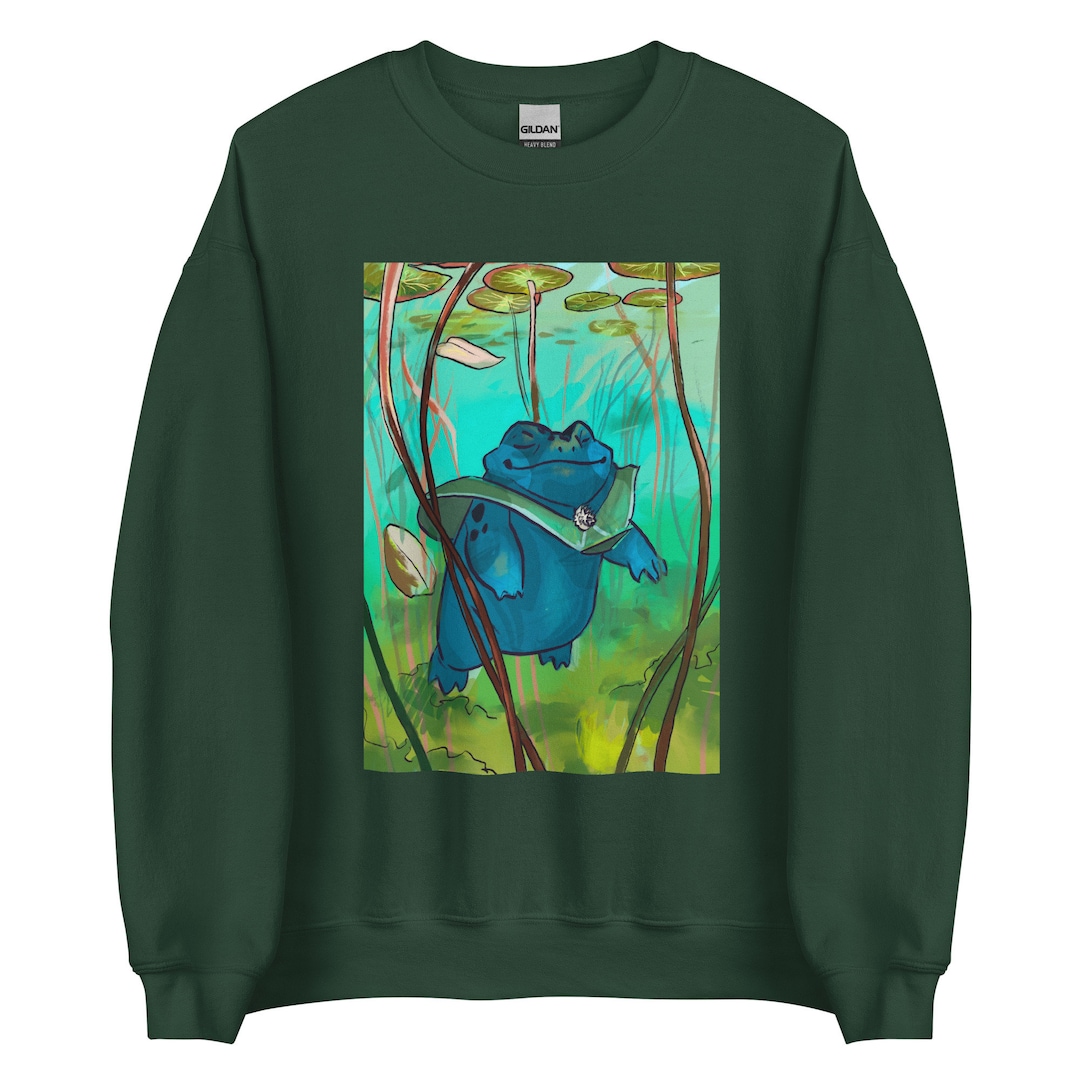 Sweatshirt Spiritfarer Uncle Atul Game Sweater Frog Gift for Cozy Gamer ...