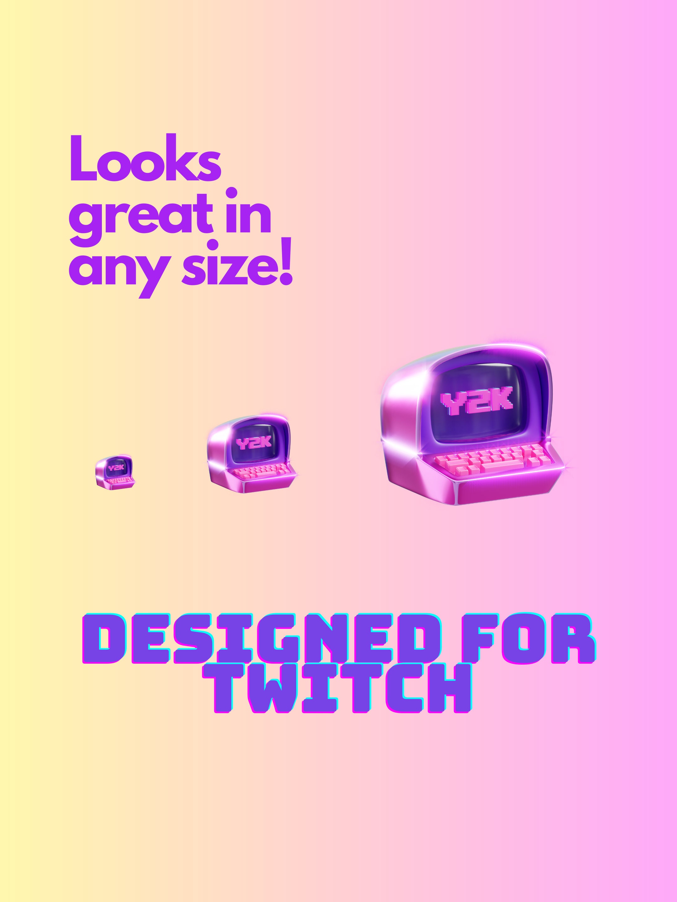 12pcs Y2K Emotes arcoíris y rosa Sub Insignias lindo paquete - Etsy México