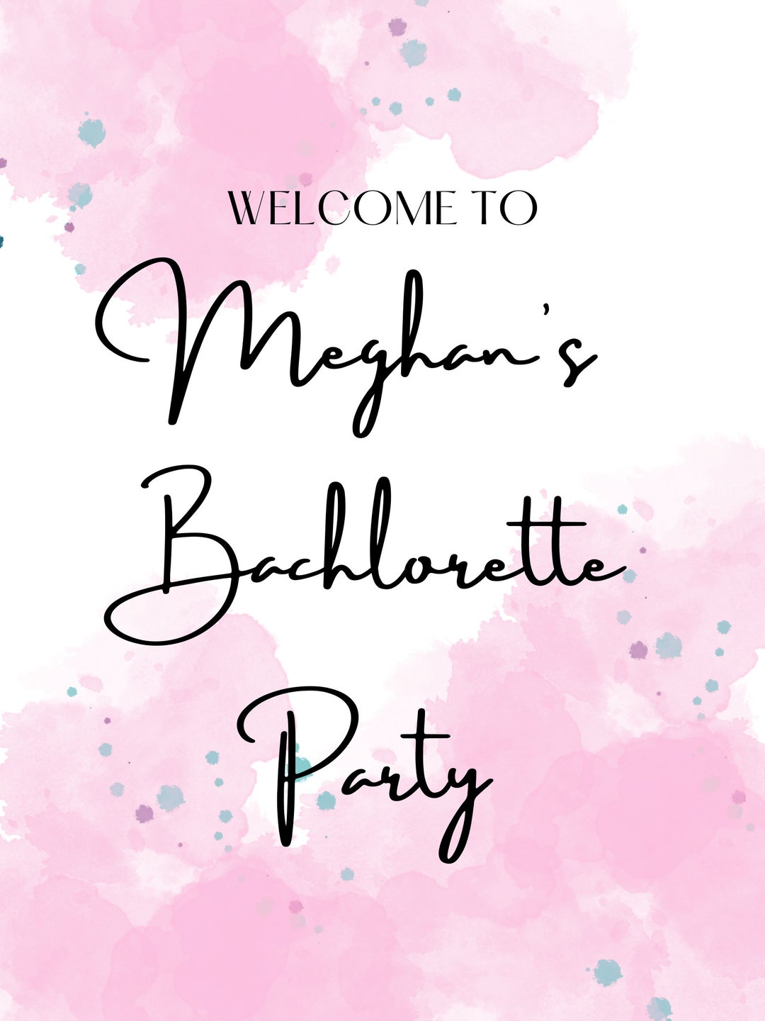 Bachelorette Party Posters - Etsy