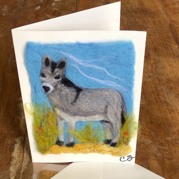 Donkey Card - Etsy
