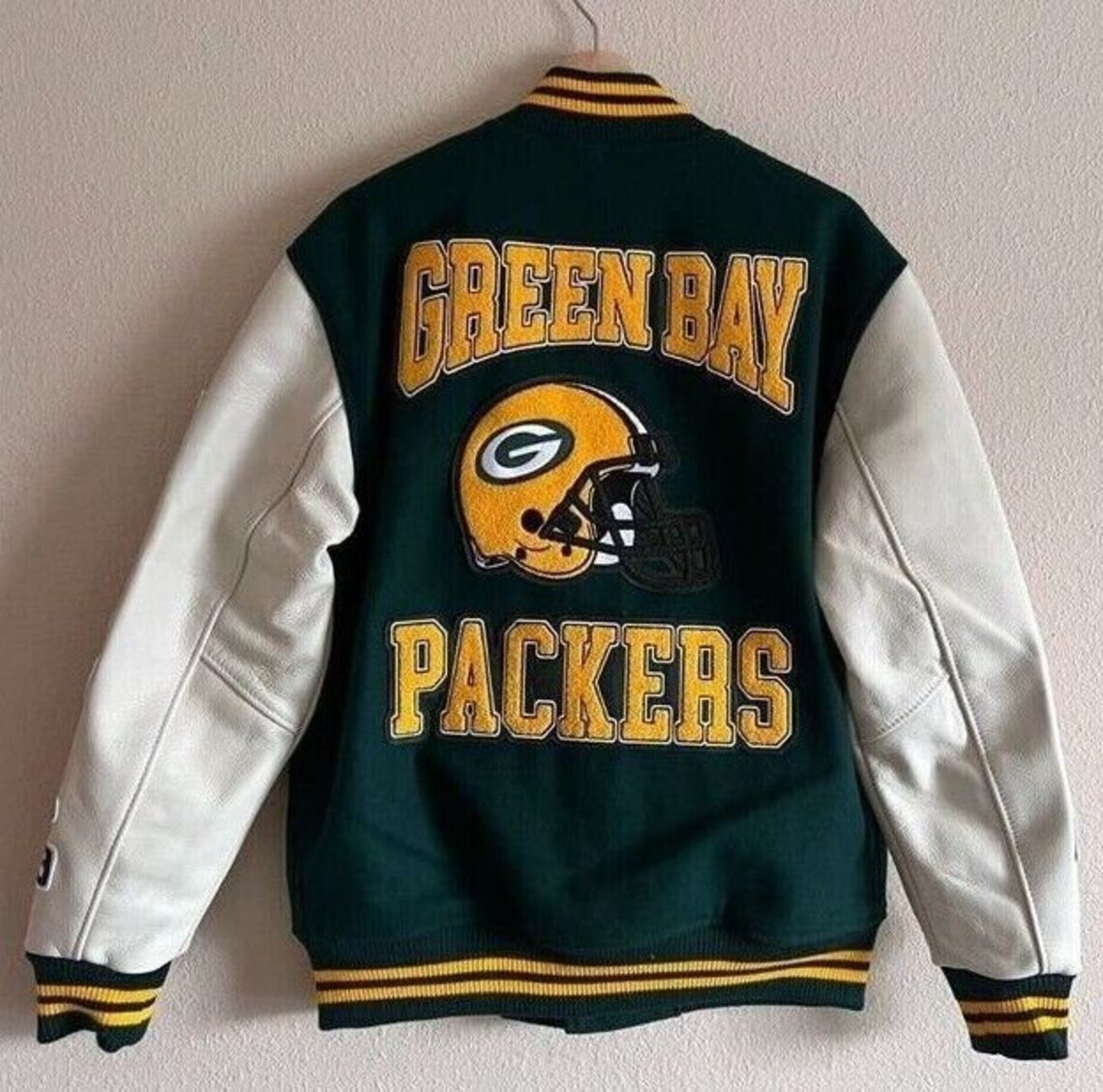 OVO X NFL Green Bay Packers Owl Jacket - Etsy