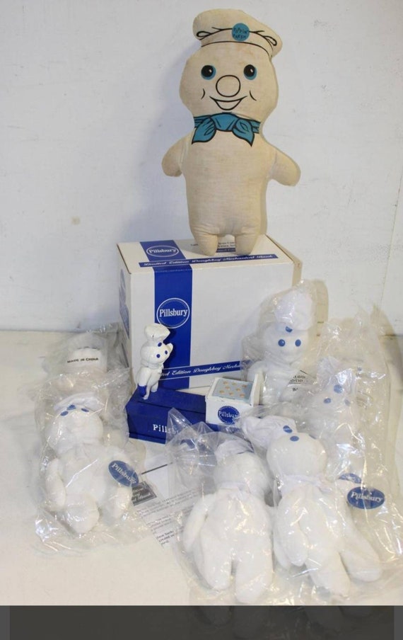 Pillsbury Dough Boy Collection With Enamel Bank - Etsy