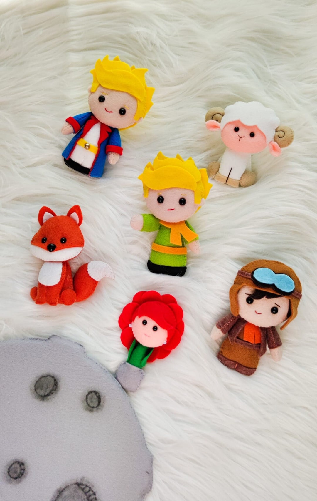 El Principito, Le Petit Prince, Fieltro, Handmade, Regalo, Bebé, Baby ...