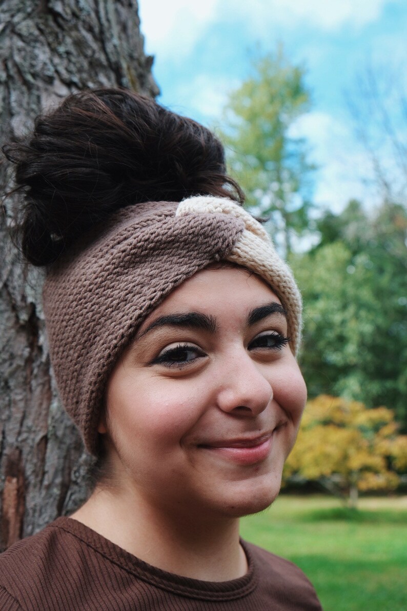 Boho Two Tone Twist Head Wrap - Etsy
