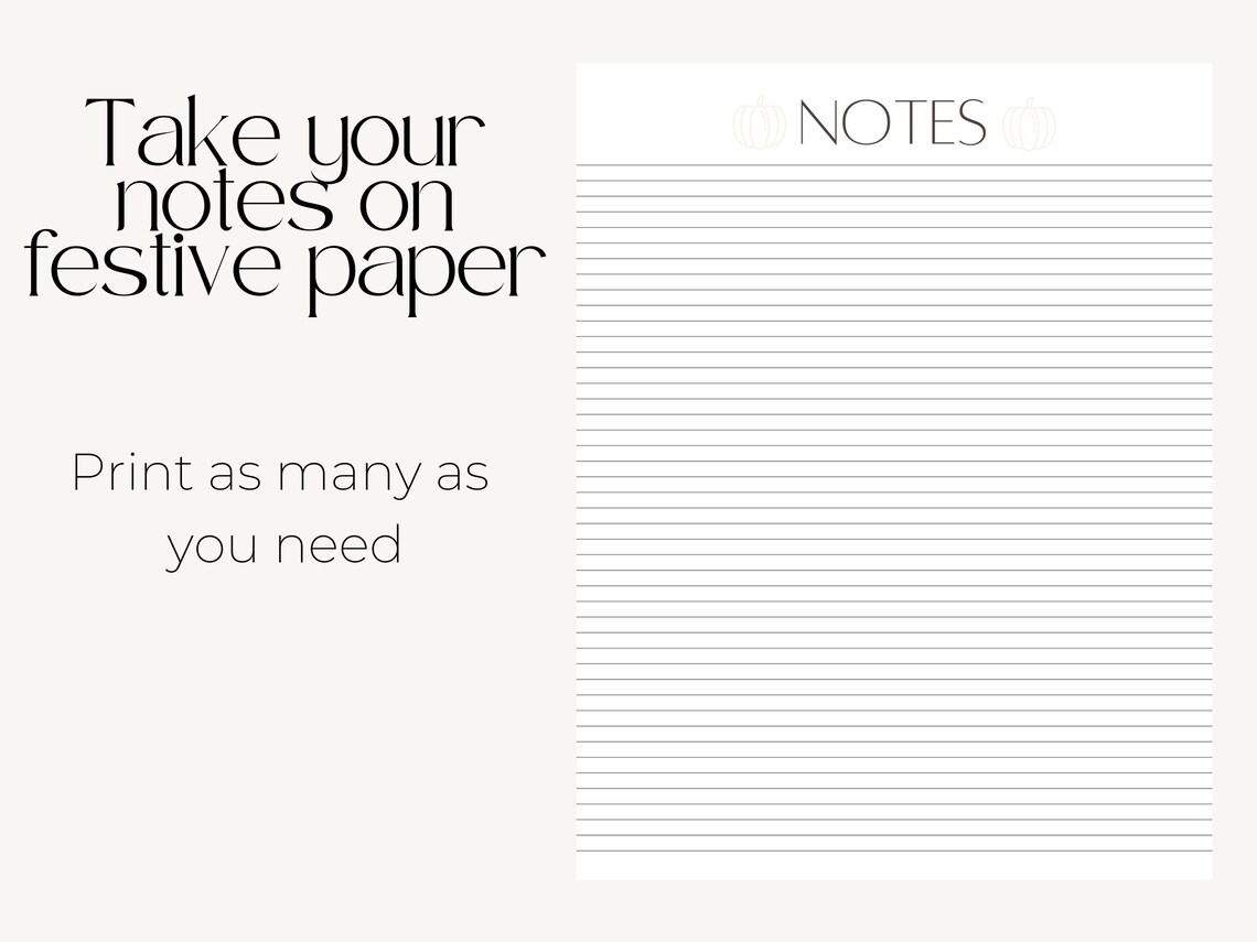 October Minimalist Printable Planner, Halloween Calendar Printable ...