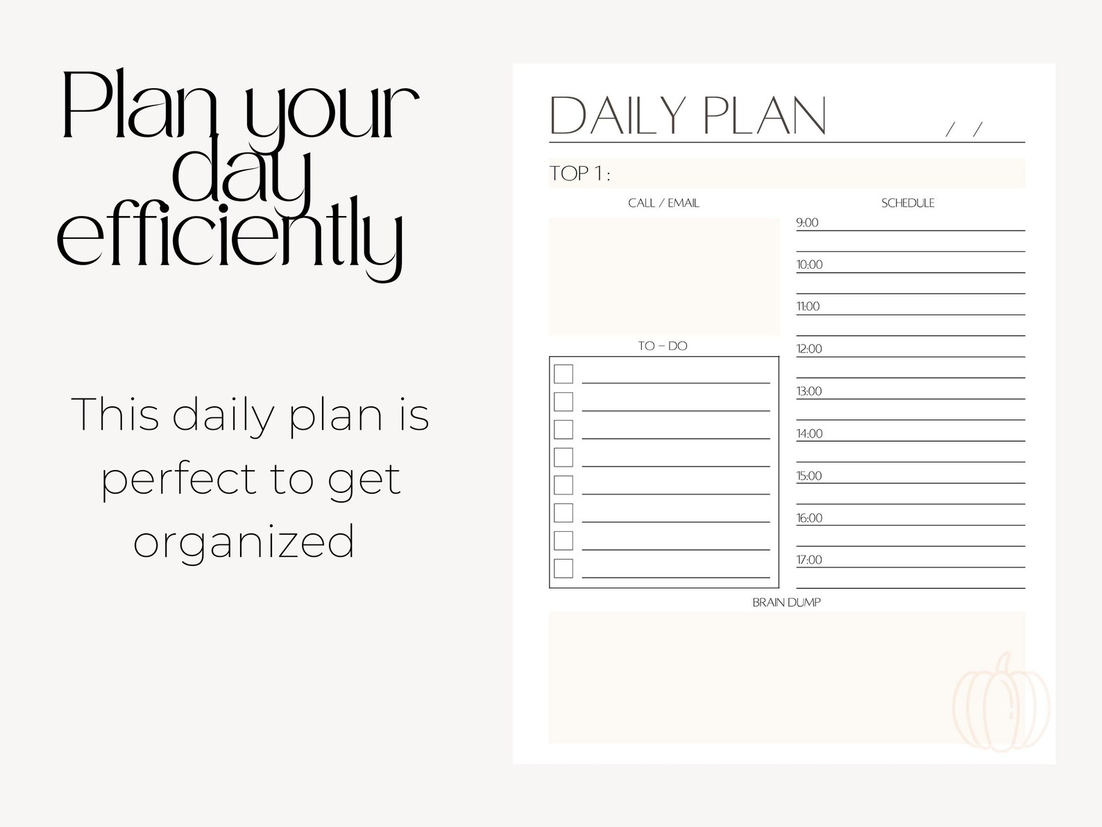 October Minimalist Printable Planner, Halloween Calendar Printable ...