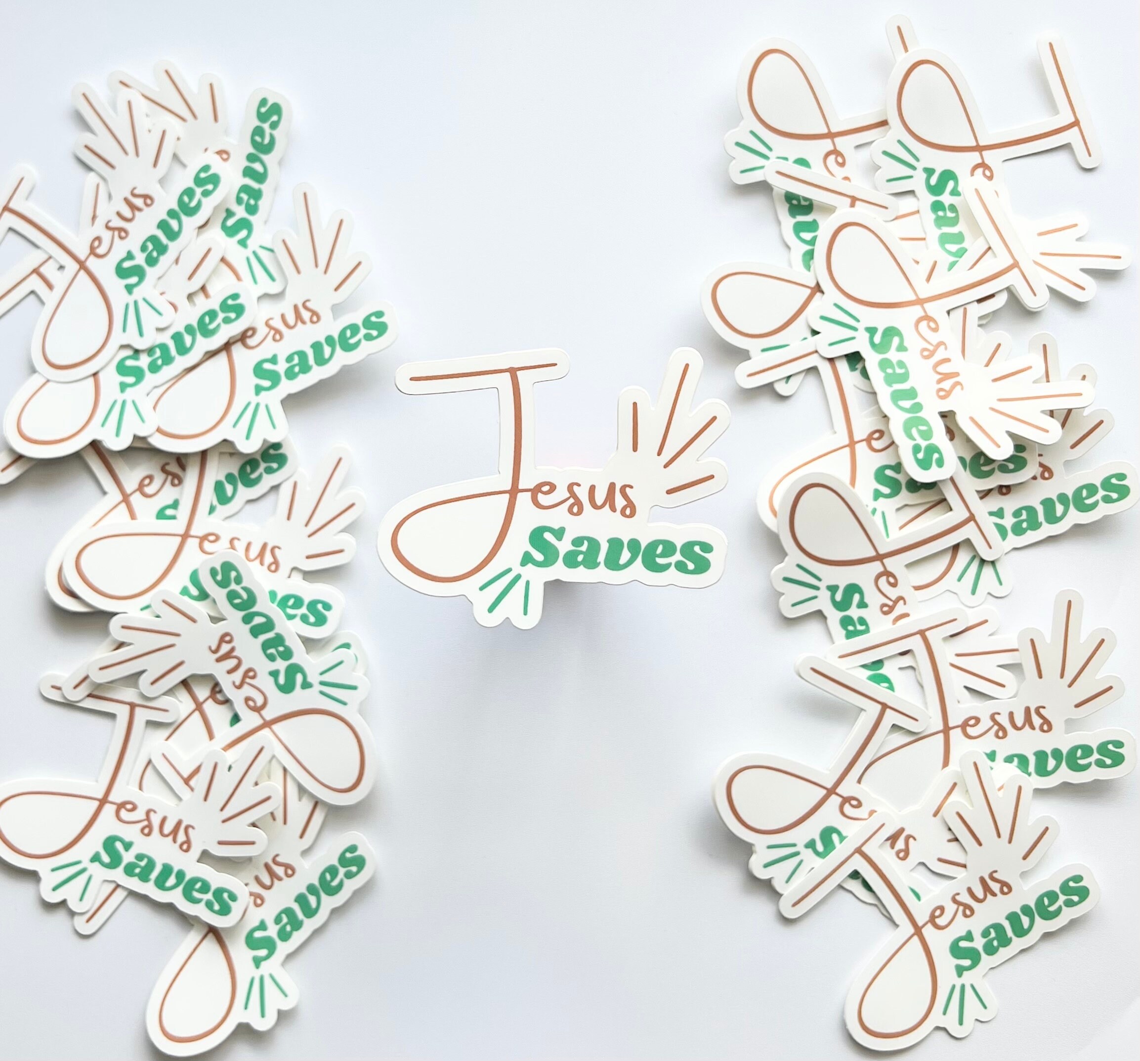Jesus Saves Sticker - Etsy