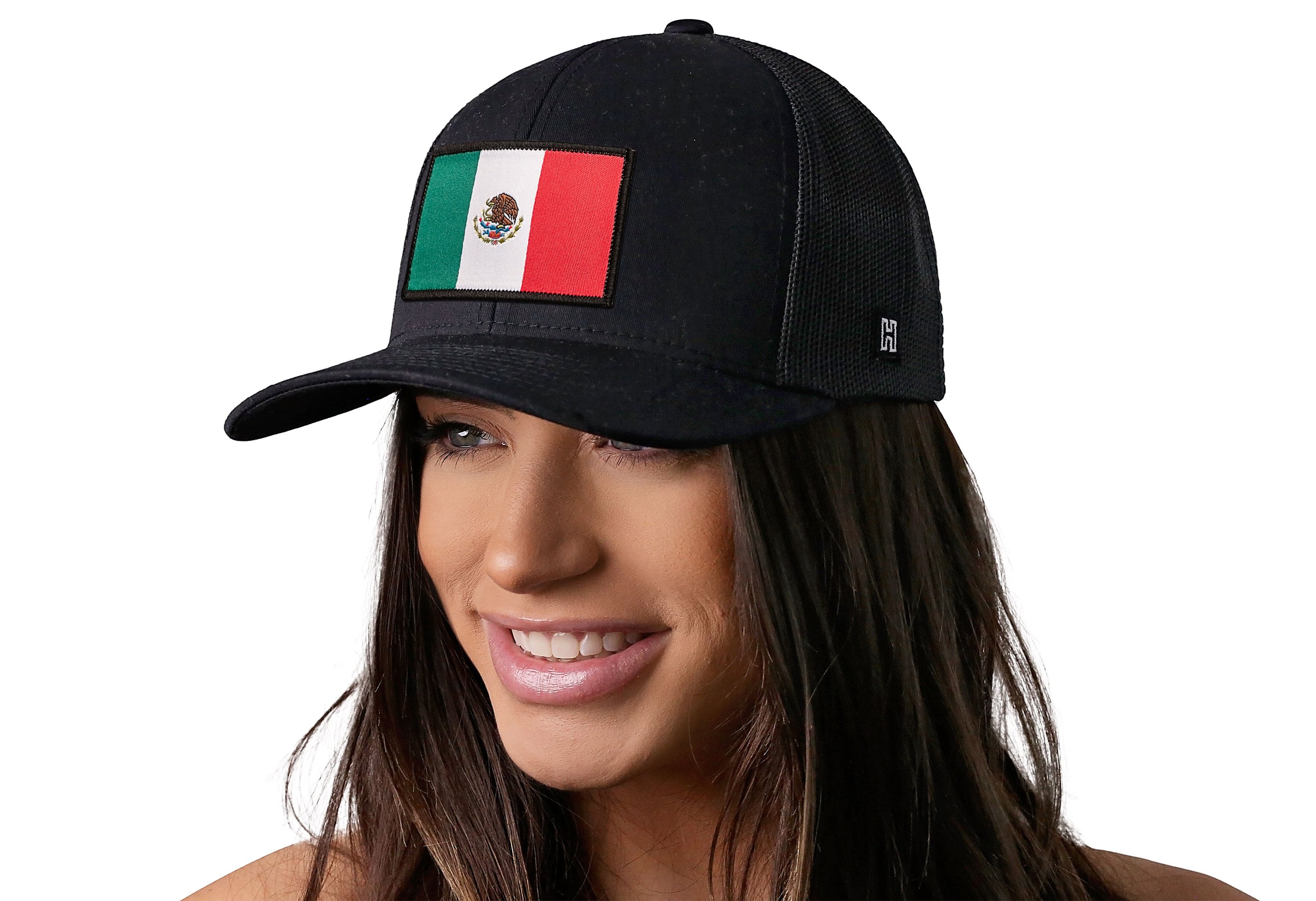 Mexico Hat Mexican Flag Trucker Hat Baseball Cap Snapback Golf Hat ...
