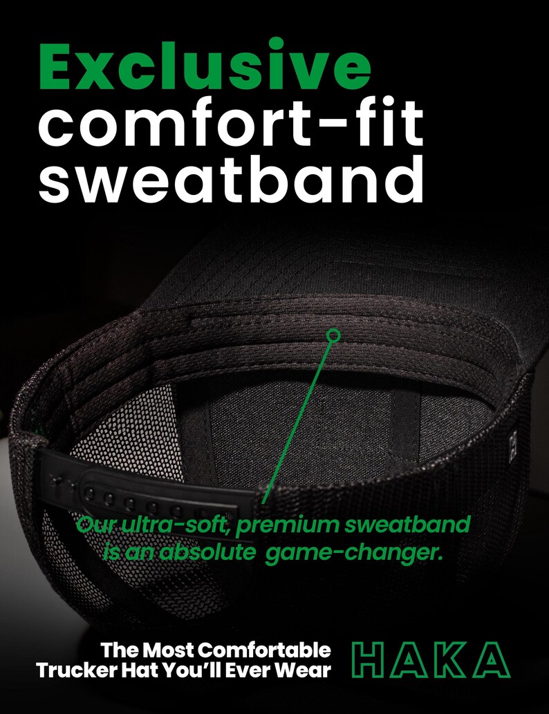 HAKA Long Beach Hat – LBC Trucker Hat for Men & Women, Adjustable ...