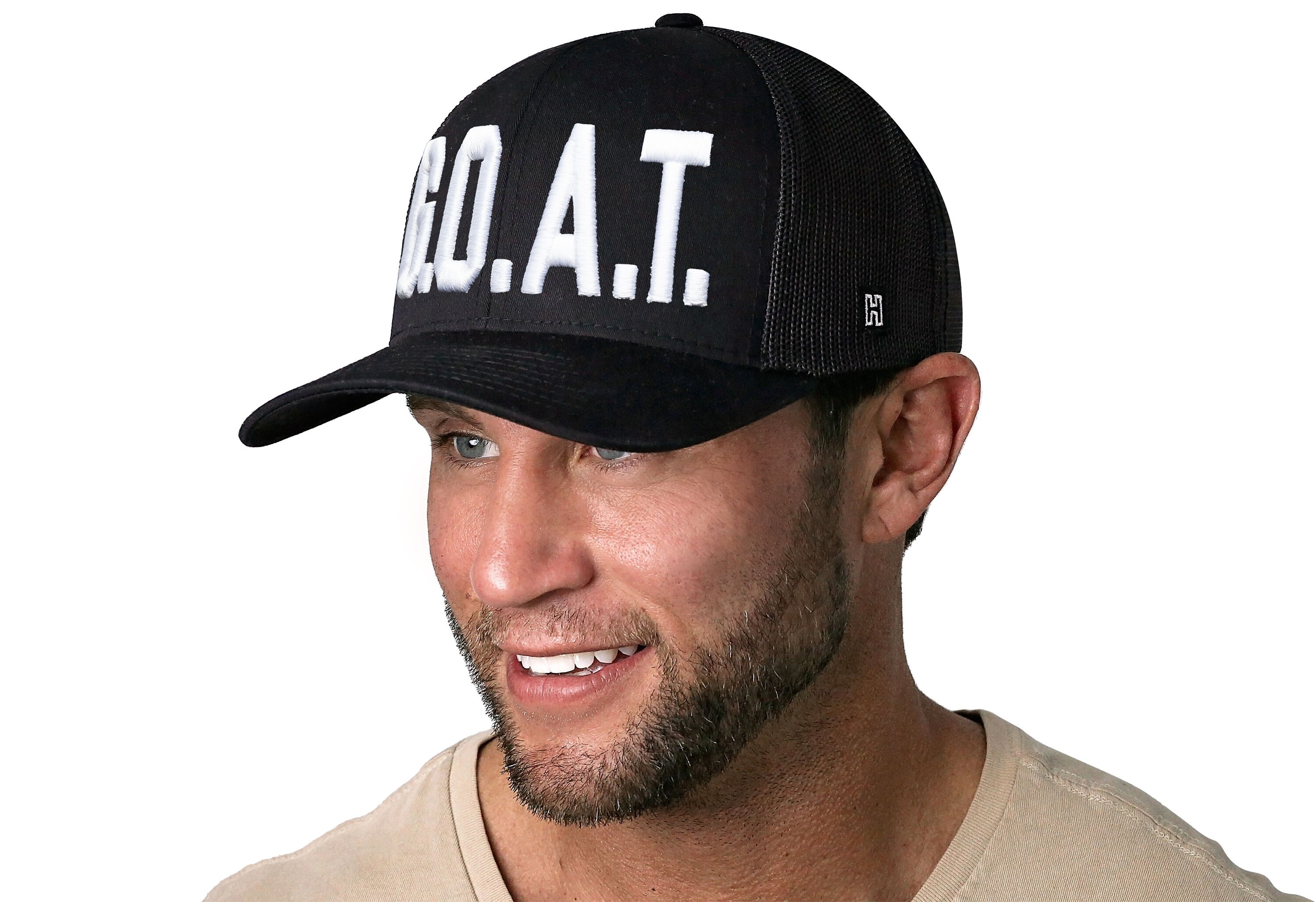 HAKA Goat Hat – Greatest of All Time G.O.A.T. Trucker Hat for Men ...