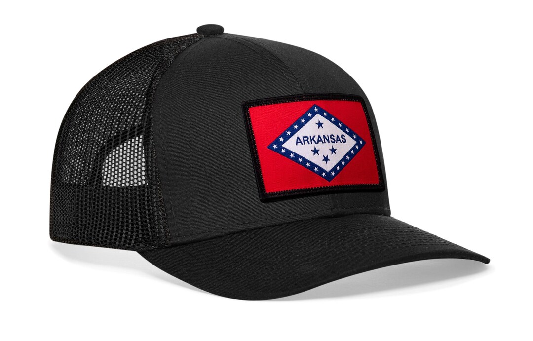 HAKA Arkansas Hat – Arkansas Flag Trucker Hat for Men & Women ...