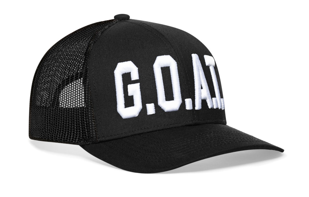 HAKA Goat Hat – Greatest of All Time G.O.A.T. Trucker Hat for Men ...