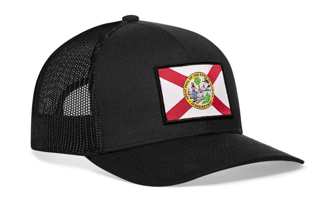 HAKA Florida Flag Hat – Florida Trucker Hat FL Baseball Cap Snapback ...