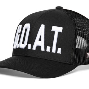 HAKA Goat Hat – Greatest of All Time G.O.A.T. Trucker Hat for Men ...
