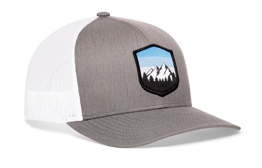 HAKA Mountains & Trees Trucker Hat, Mesh Outdoor Hat for Men and Women ...