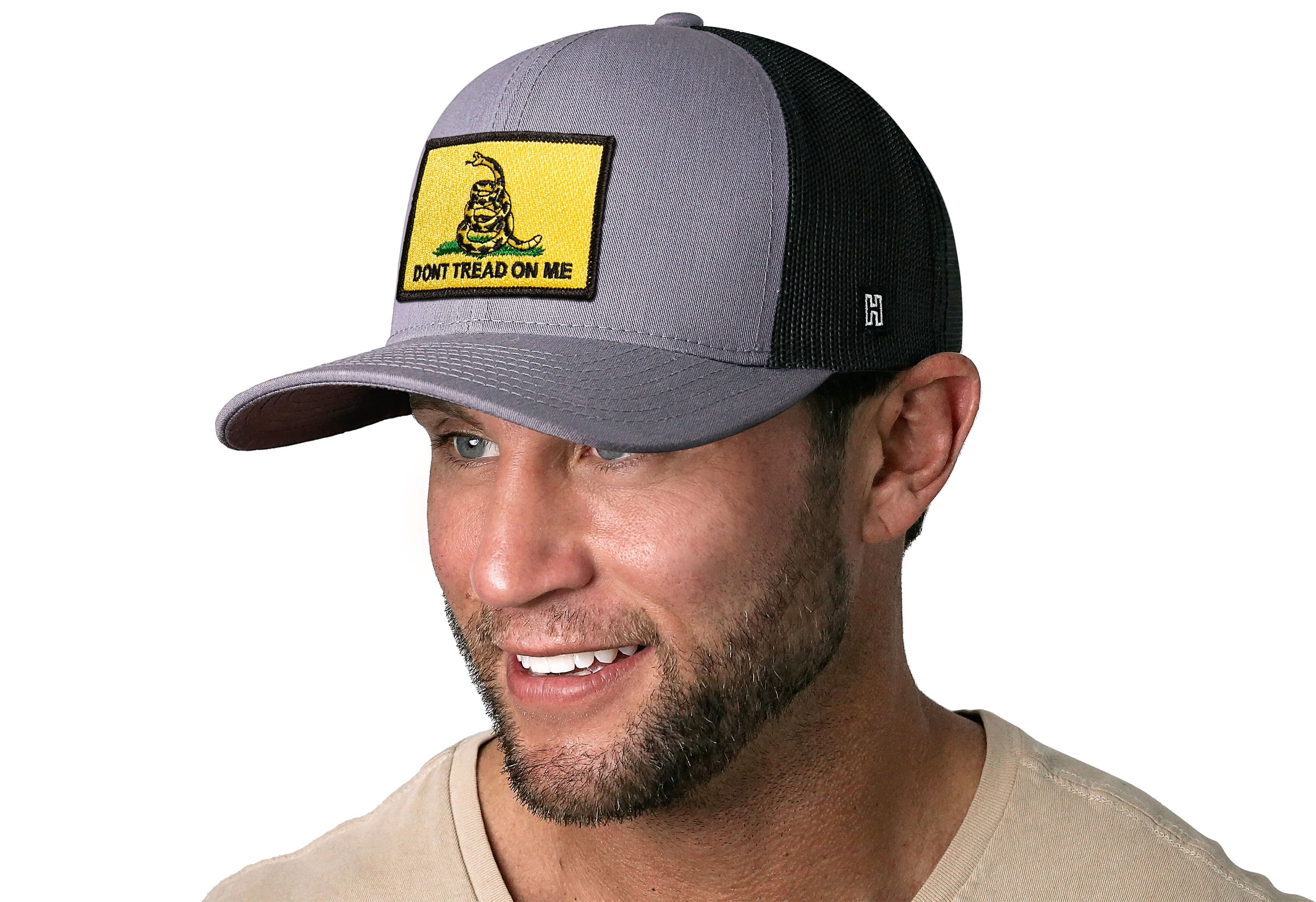 HAKA Dont Tread on Me Hat – Gadsden Flag Trucker Hat, Mesh Outdoor Hat ...