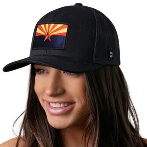 HAKA Arizona Hat - Arizona Flag Trucker Hat AZ Baseball Cap Snapback ...
