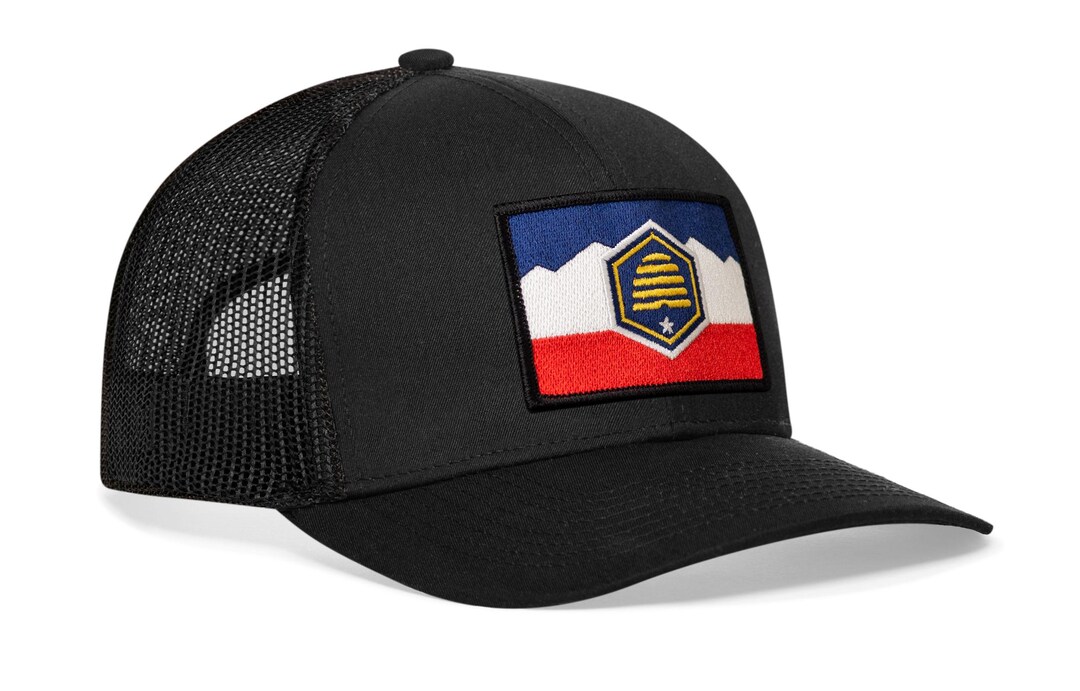 HAKA Utah Hat – Utah Flag Trucker Hat for Men & Women, Adjustable ...