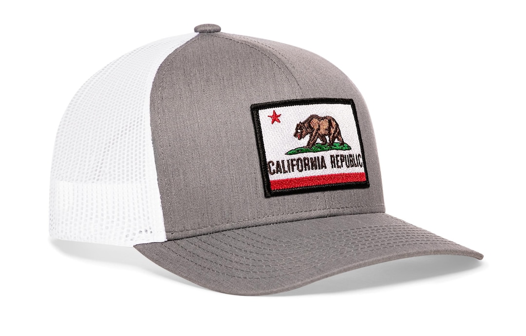 HAKA California Flag Hat – California Republic Trucker Hat Baseball Cap ...